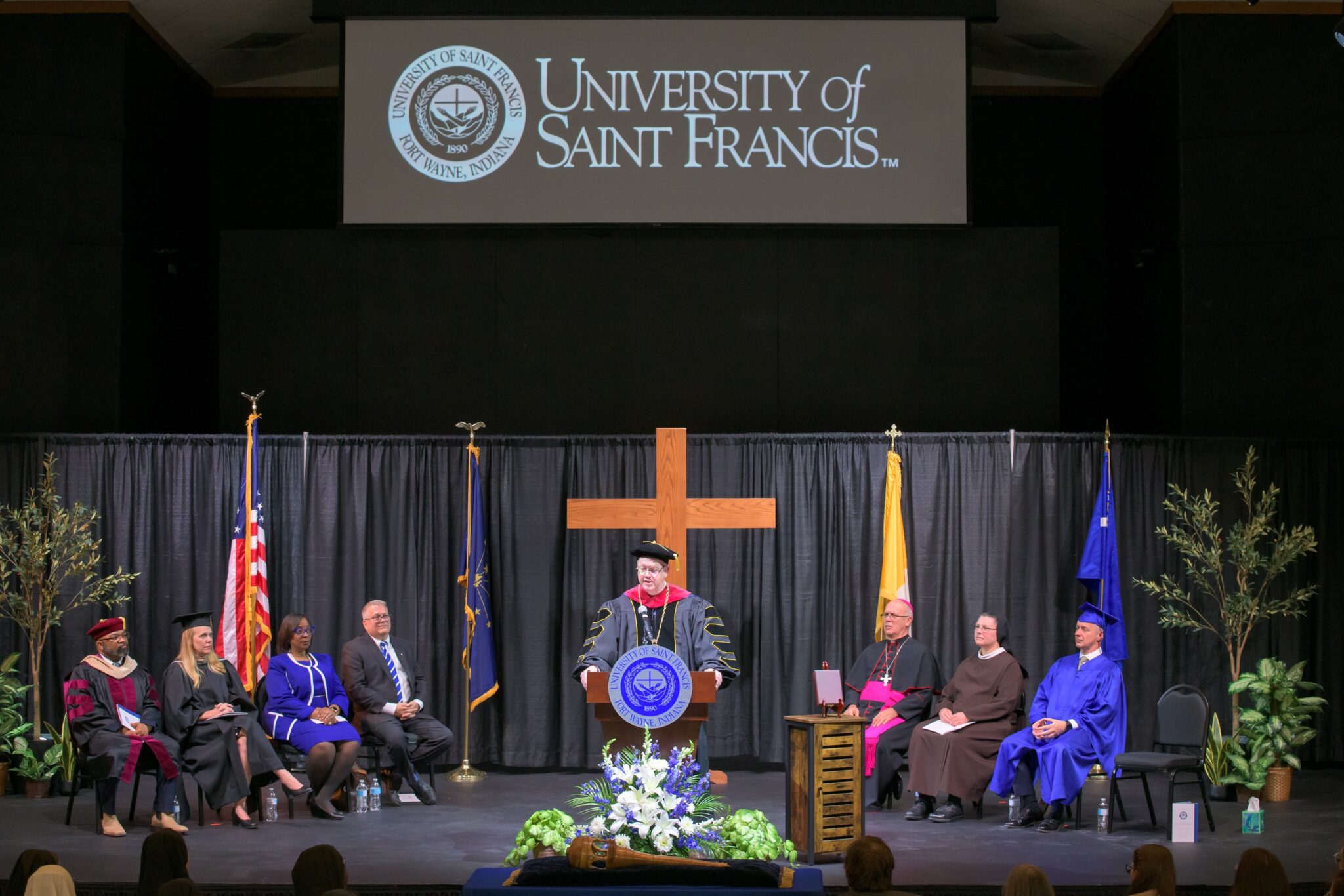 Dr. Lance Richey inaugurated as University of Saint Francis President ...