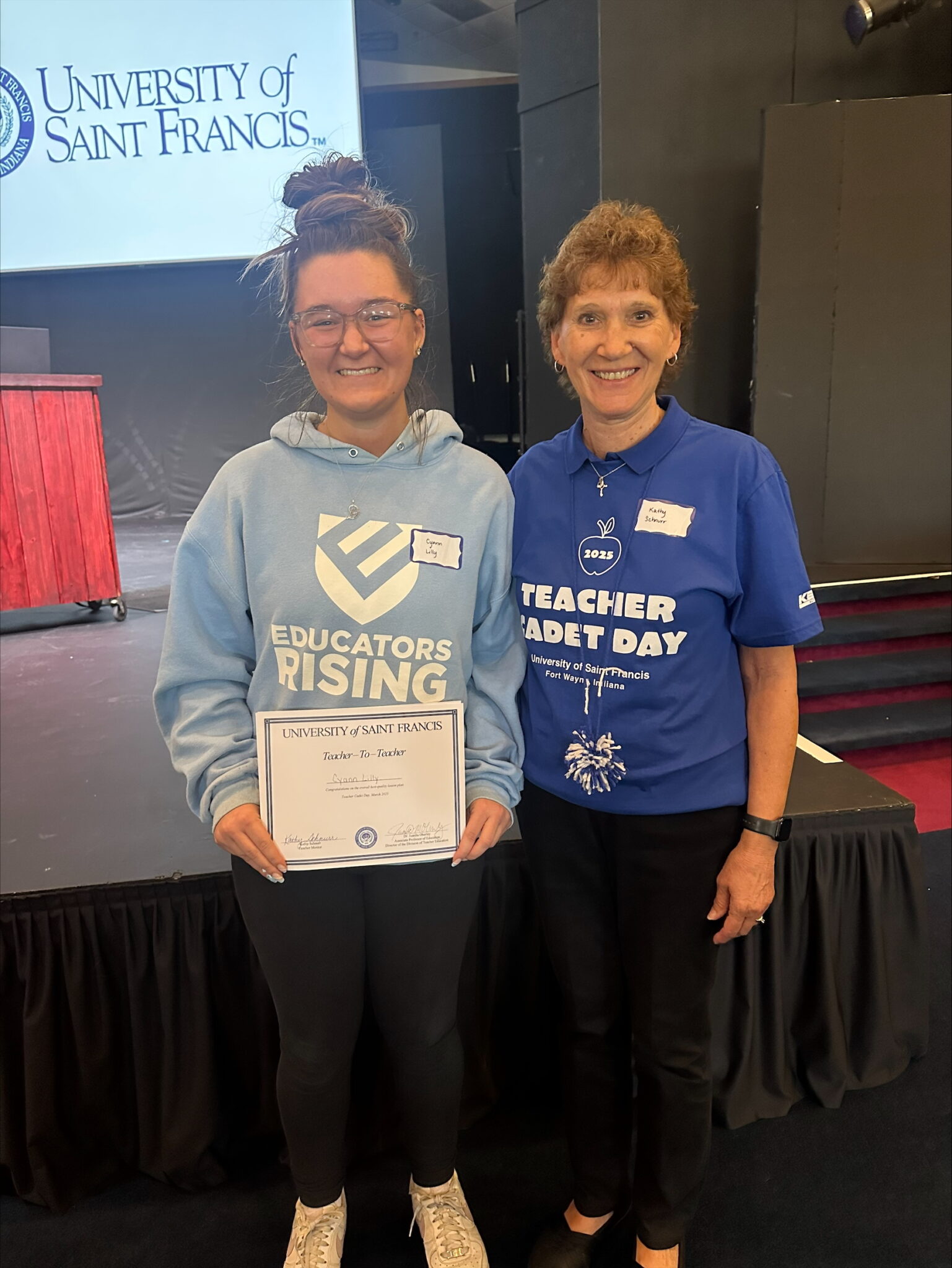 Saint Francis celebrates successful Teacher Cadet Day - University of ...